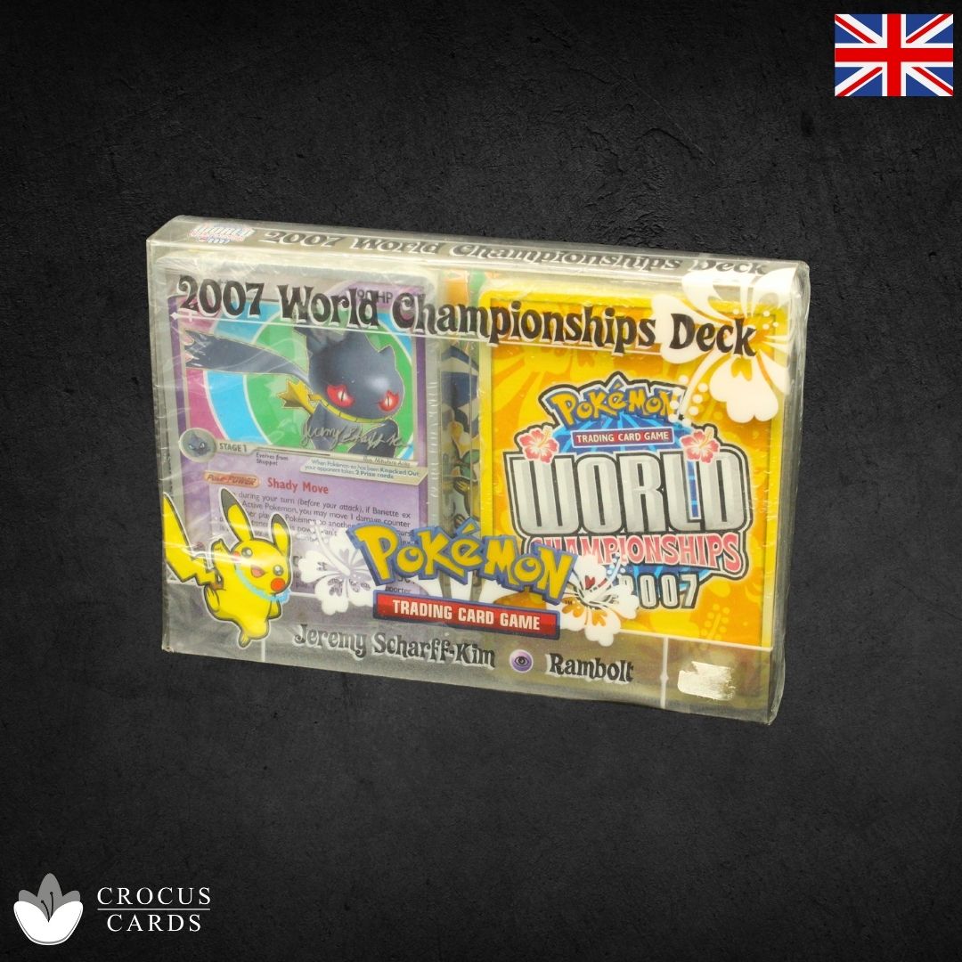 Pokemon 2007 World Championships Deck - Jeremy Scharff-Kim Rambolt (EN ...
